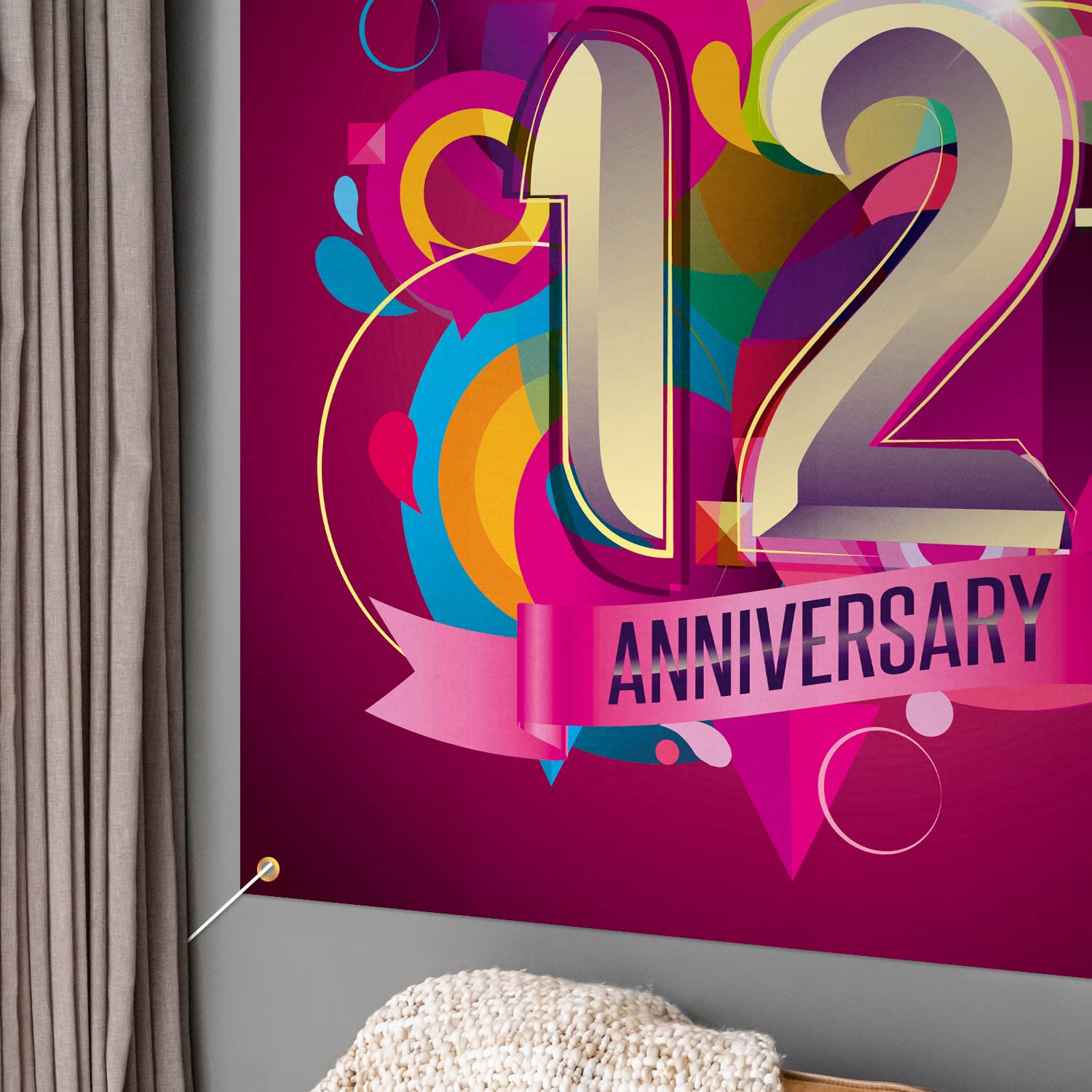 12th Anniversary Background