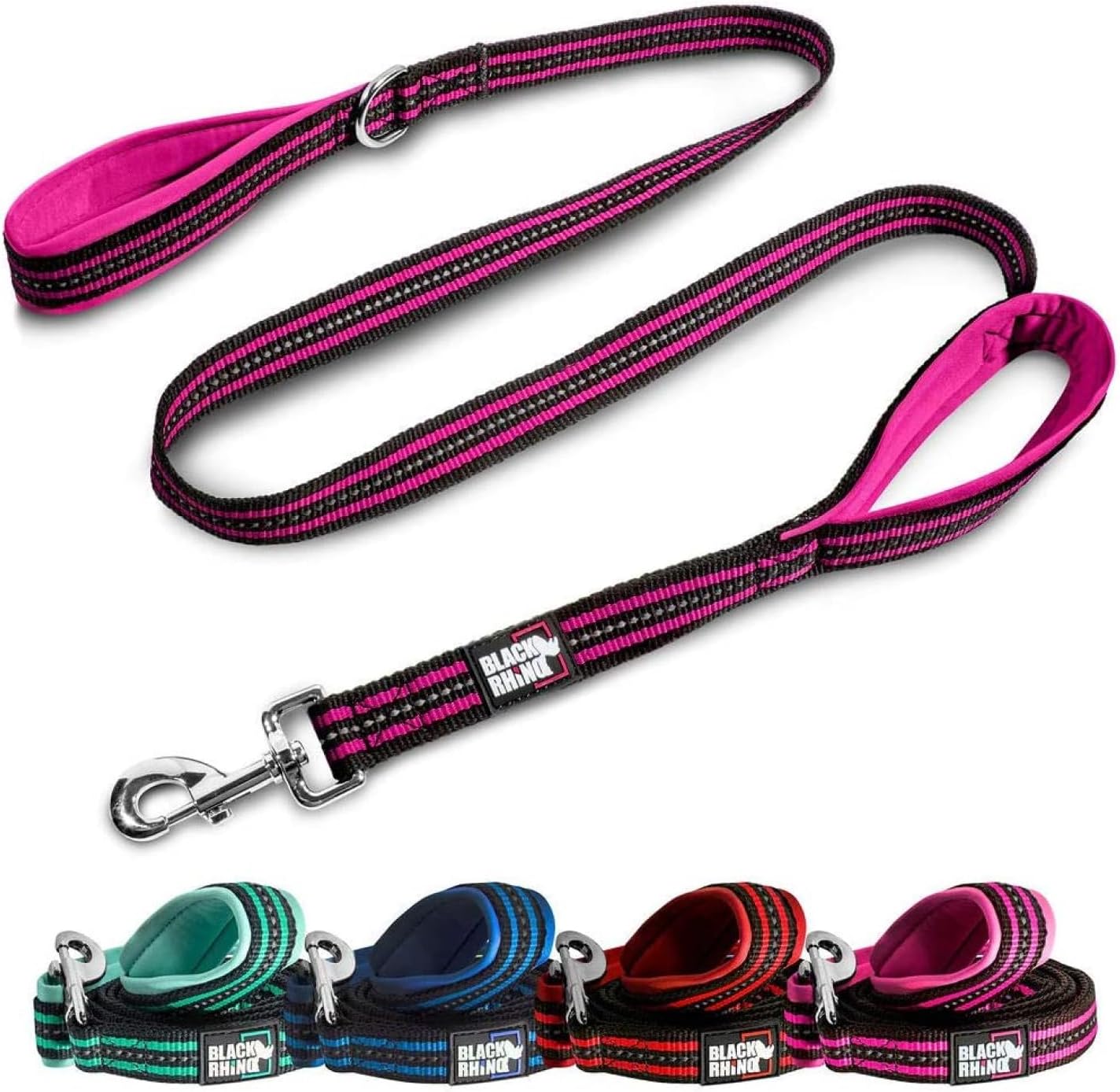 Amazon.com : Fida 4 FT Heavy Duty Dog Leash with 2 Comfortable Padded ...