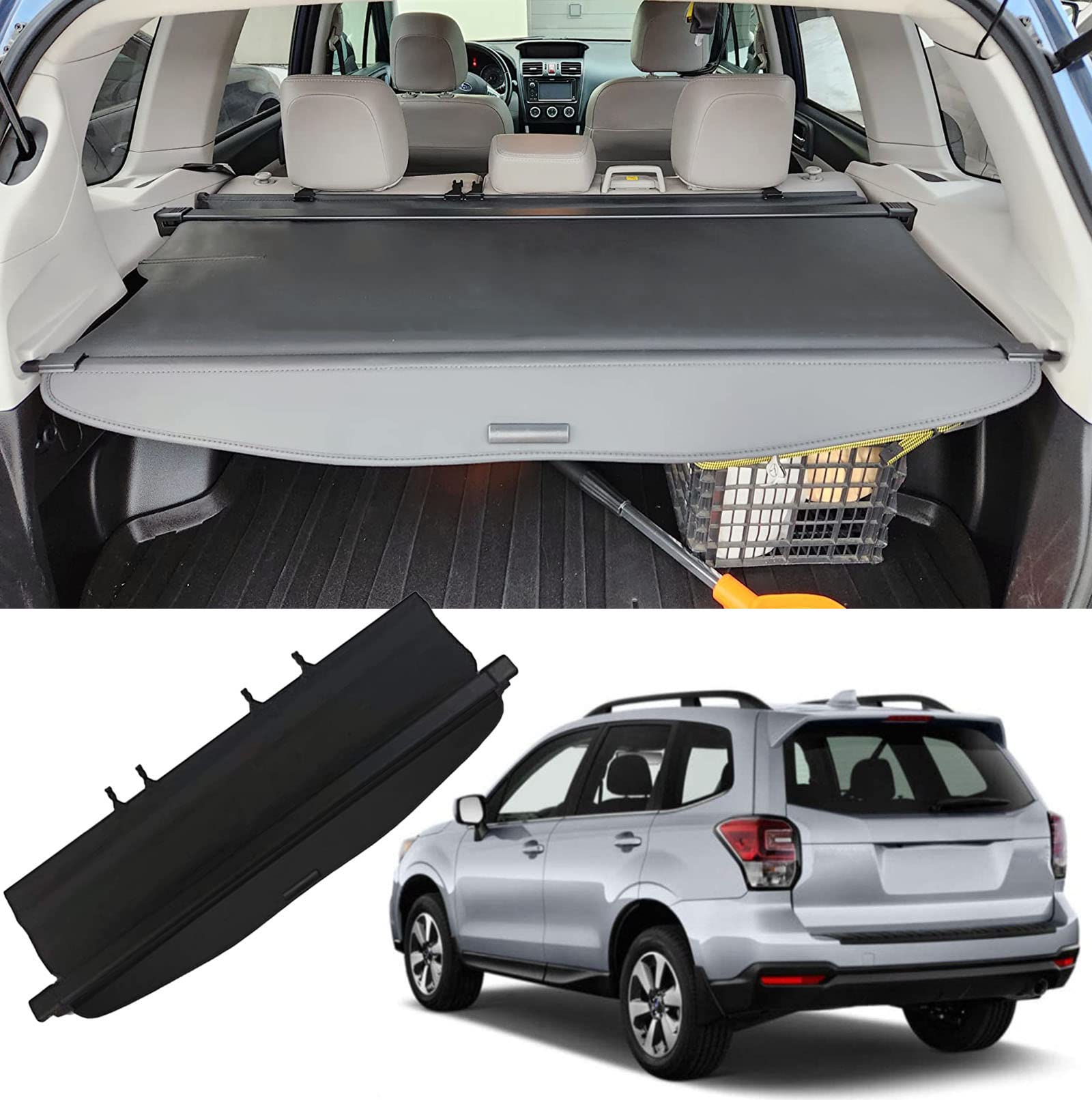 Polyester Reflective Shade KUST Windshield Sun Shade For 2014-2018 ...