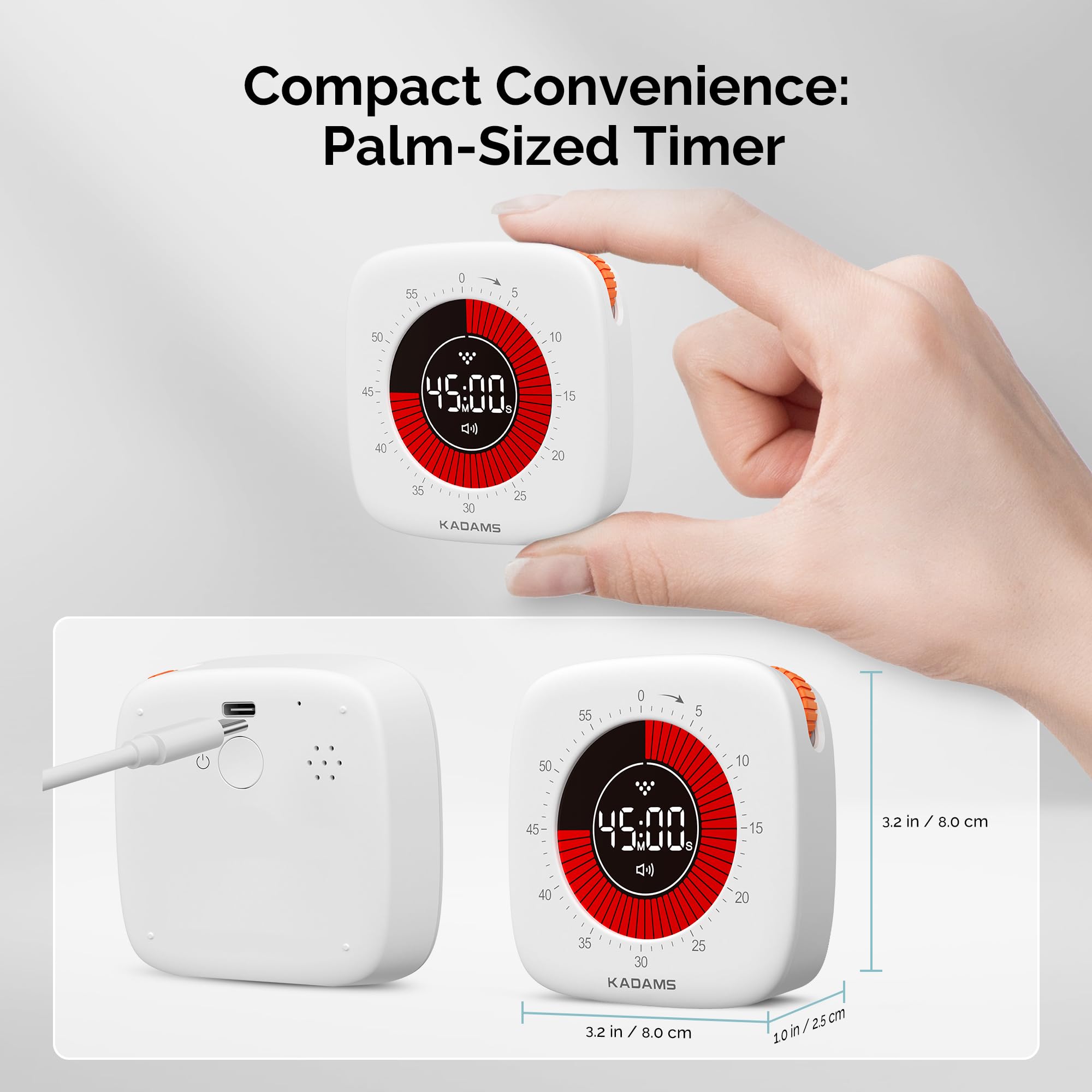 Snapklik.com : Visual Timer For Kids Adults, Productivity Timer ...