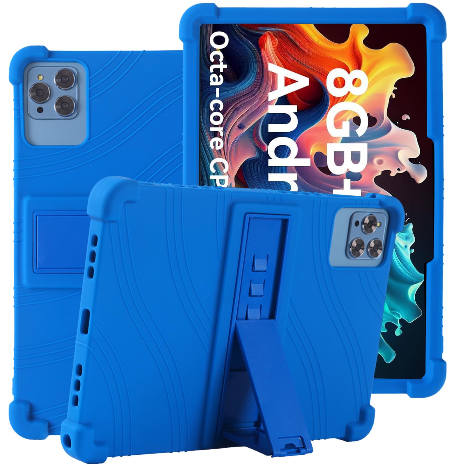 Amazon.com: Kwamaz for 10.1 inch Android Tablet Case, Soft Silicone ...