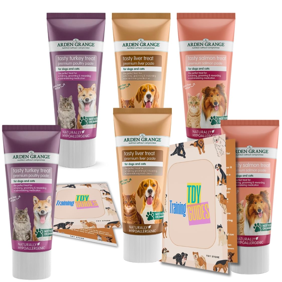TDY Bundle Arden Grange Liver Paste for Dogs & Cats - Grain-Free Dog ...
