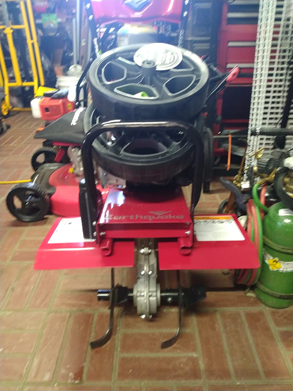 $19/mo - Finance Earthquake Badger Front Tine Tiller, Powerful 140cc 4 ...