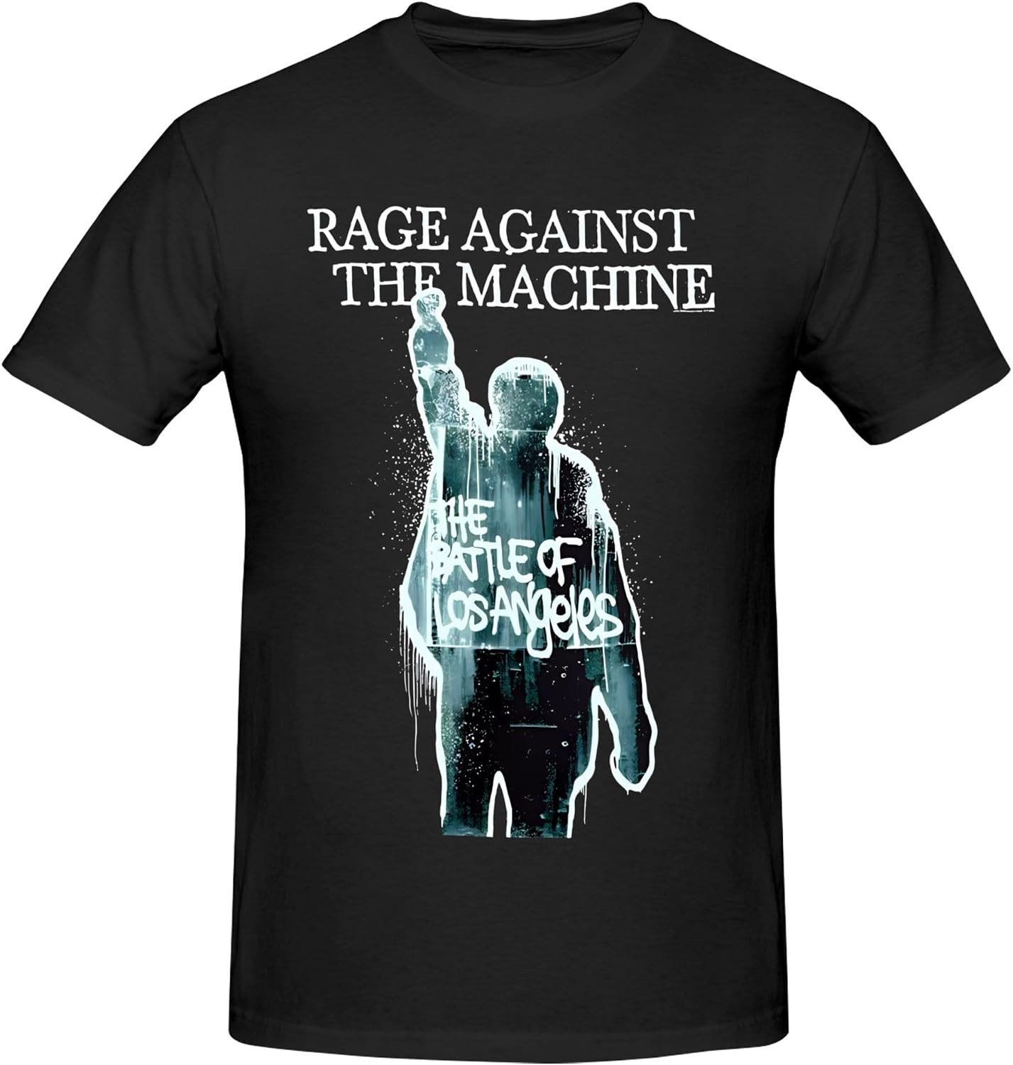 Rage Againsts The Machines Official Men's T-Shirt Crew Neck Shirts ...
