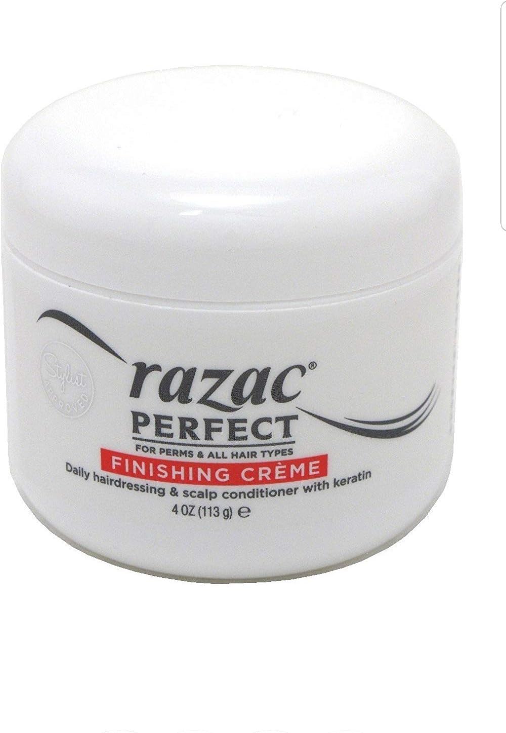 Amazon.com : Razac Perfect for Perms Finishing Creme, 8 Ounce : Hair ...