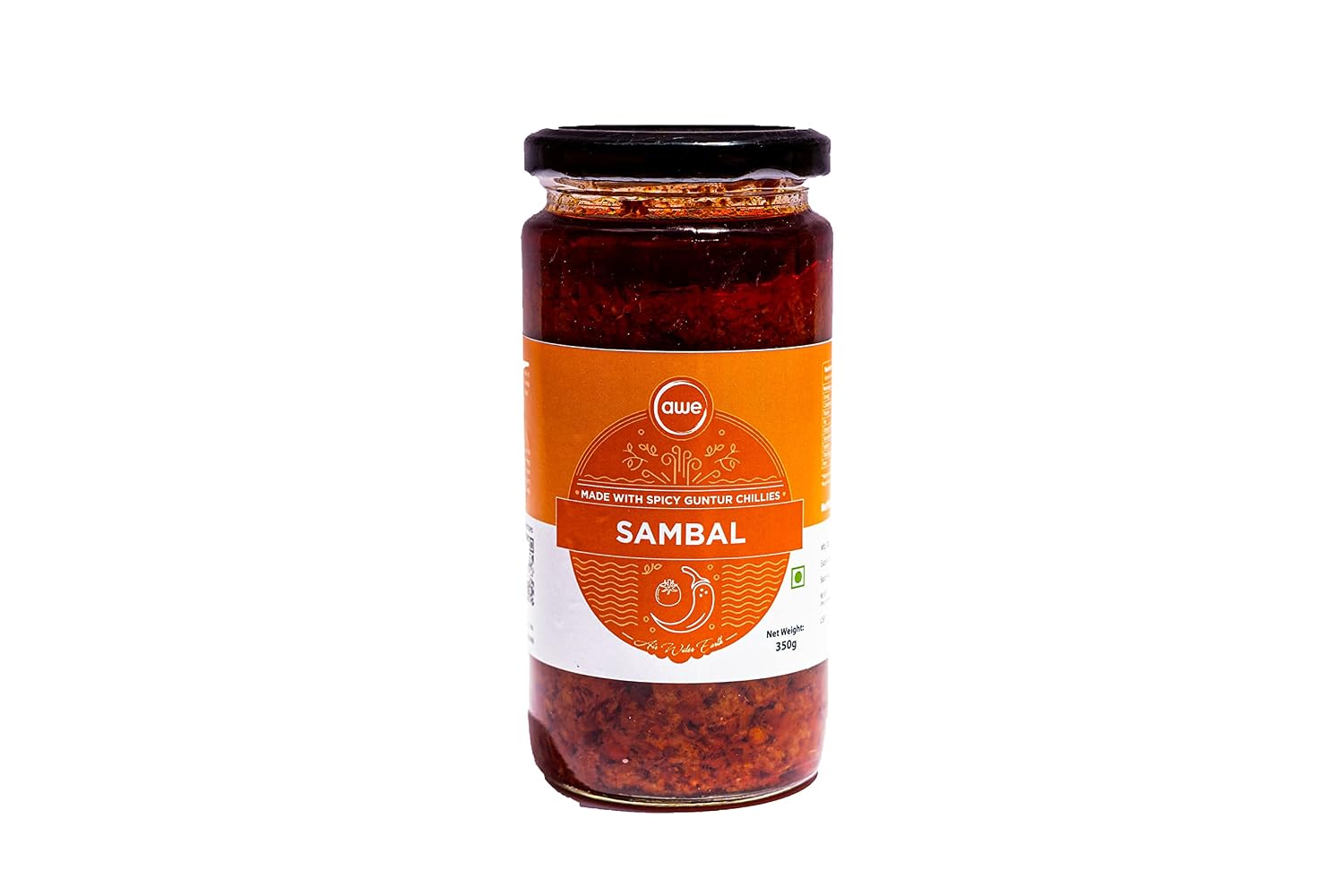 AWE Foods Sambal | Malay Chilli Paste Made with Spicy Guntur Chillies ...