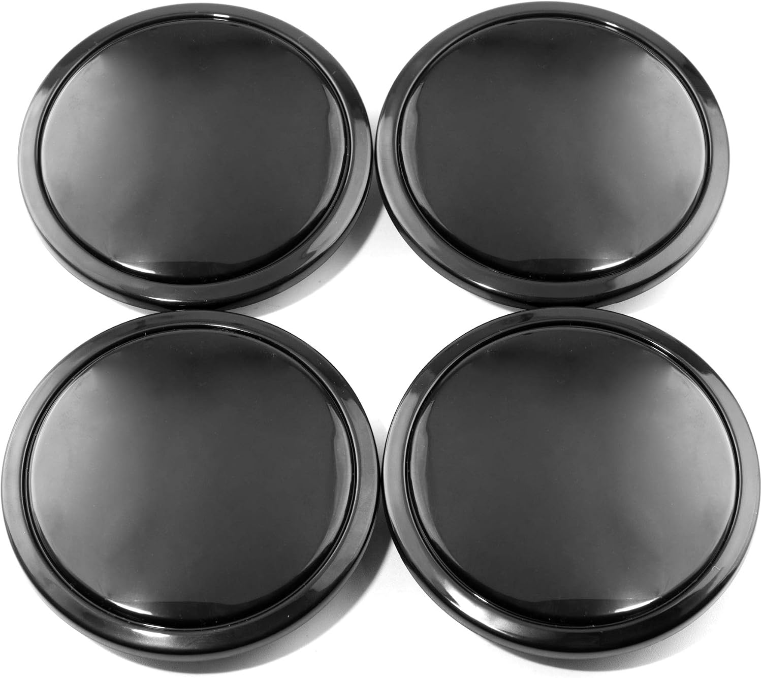 GTOWNWORKS 4pcs 69mm(2.72in)/ 55.6mm(2.19in) Wheel Hub Center Caps ...