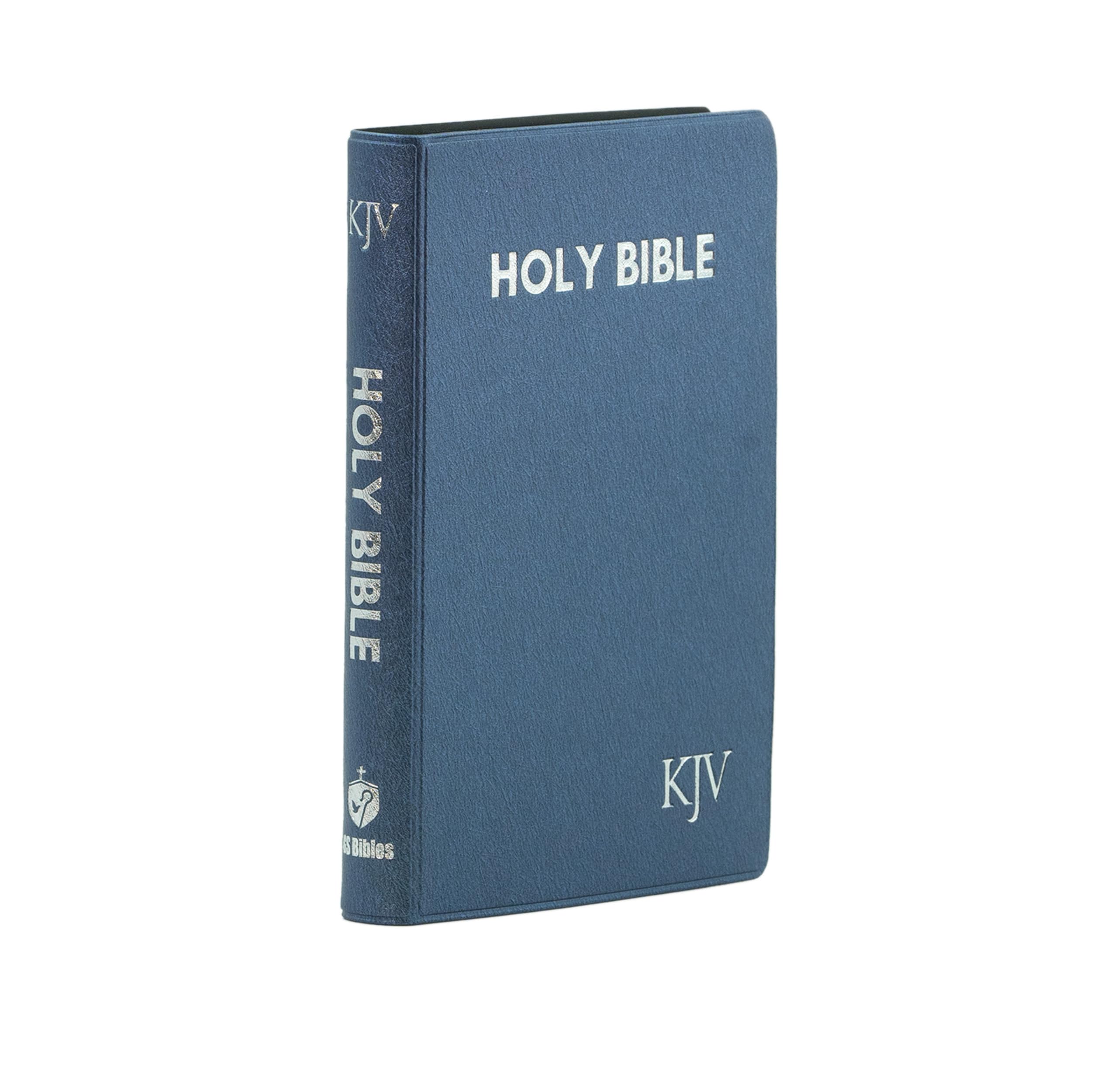 KJV Holy Bible Compact Pearl Vinyl, BLUE : KJV: Amazon.in: Books