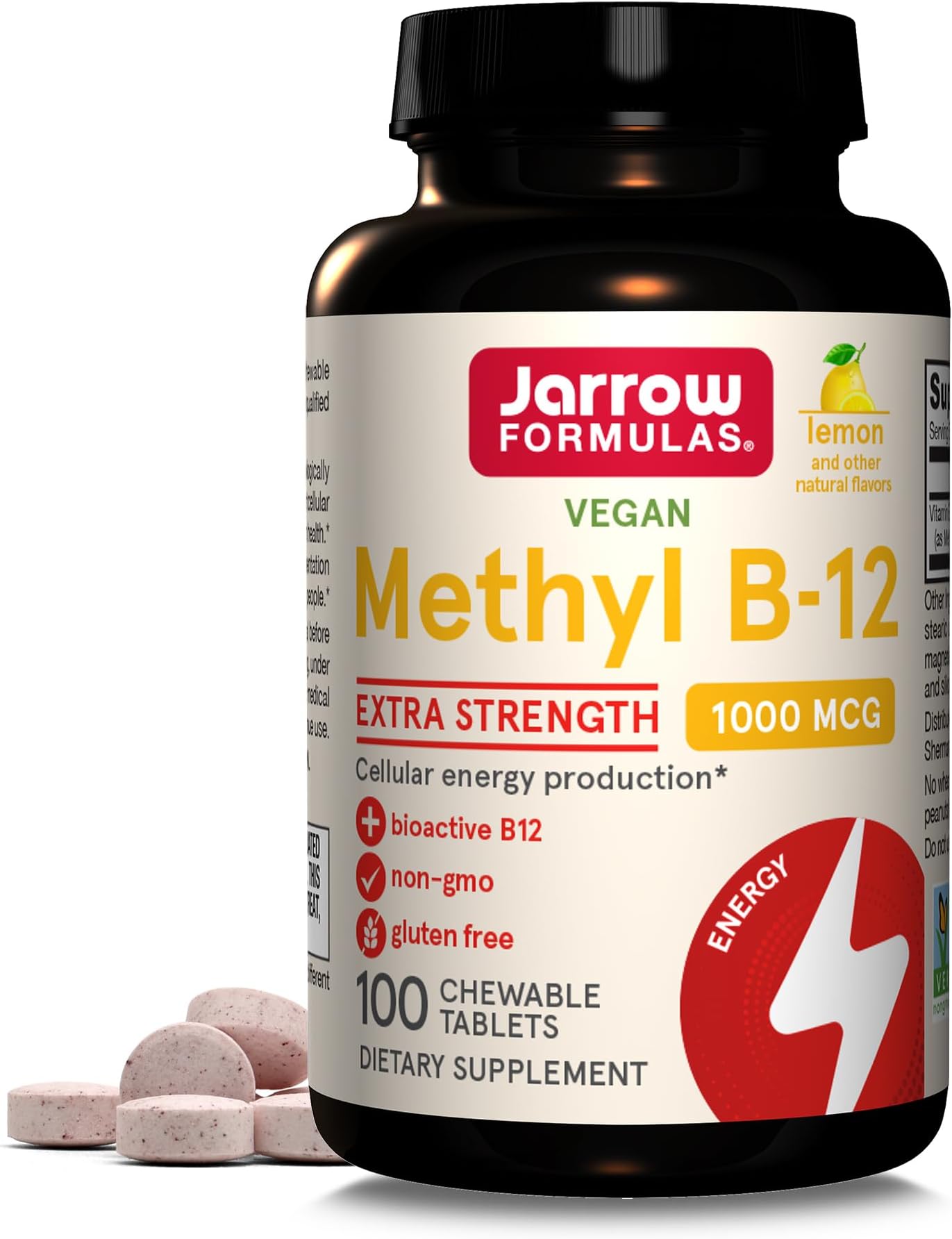 Amazon.com: Jarrow Formulas Extra Strength Methyl B-12, Dietary ...