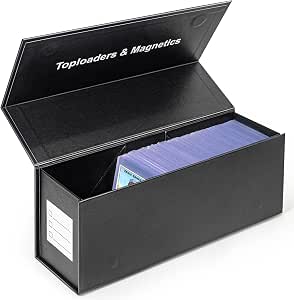 Amazon.com: CollectHall Top loaders Storage Box for Trading Cards ...