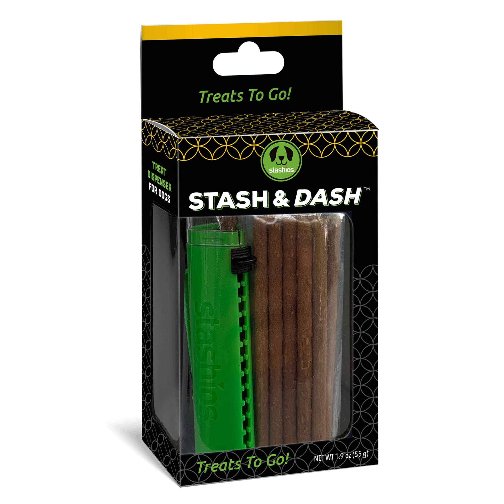 Amazon.com : Stashios Stash & Dash Kit Chicken Dog Treat Dispenser ...