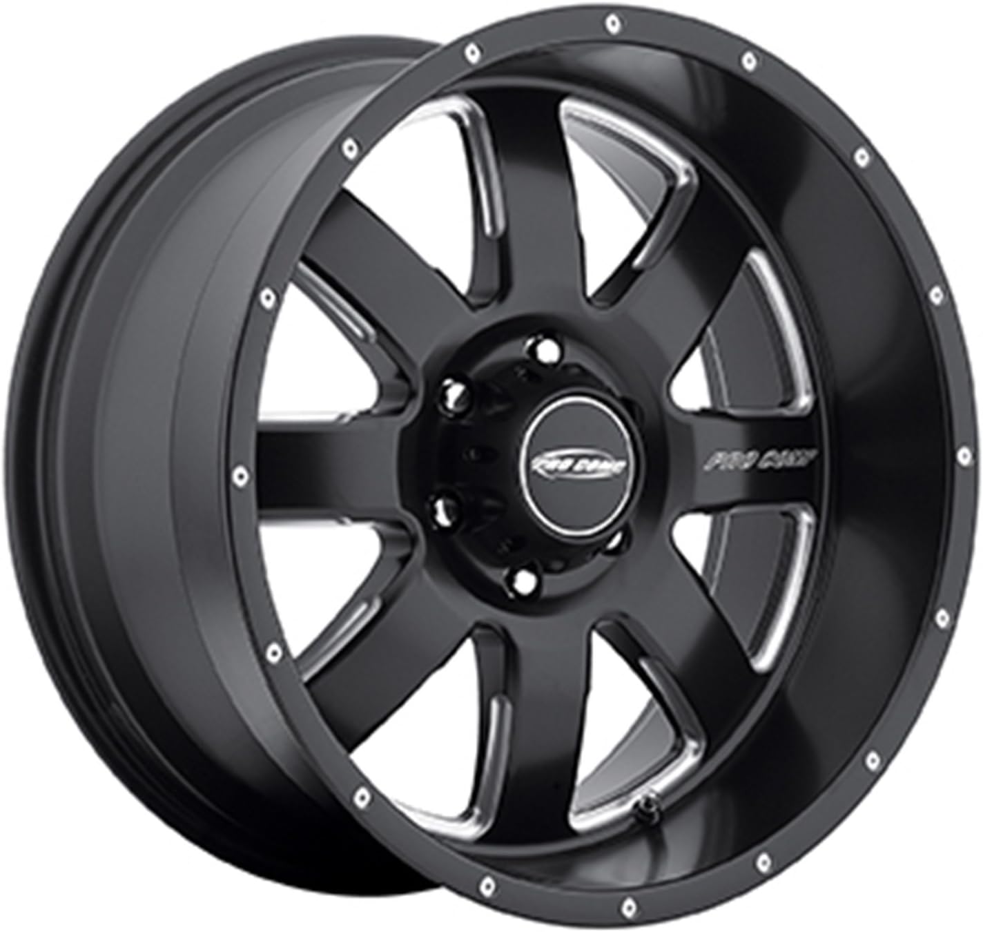 Amazon.com: Pro Comp Alloys Series 83 Vapor Matte Black Wheel with ...