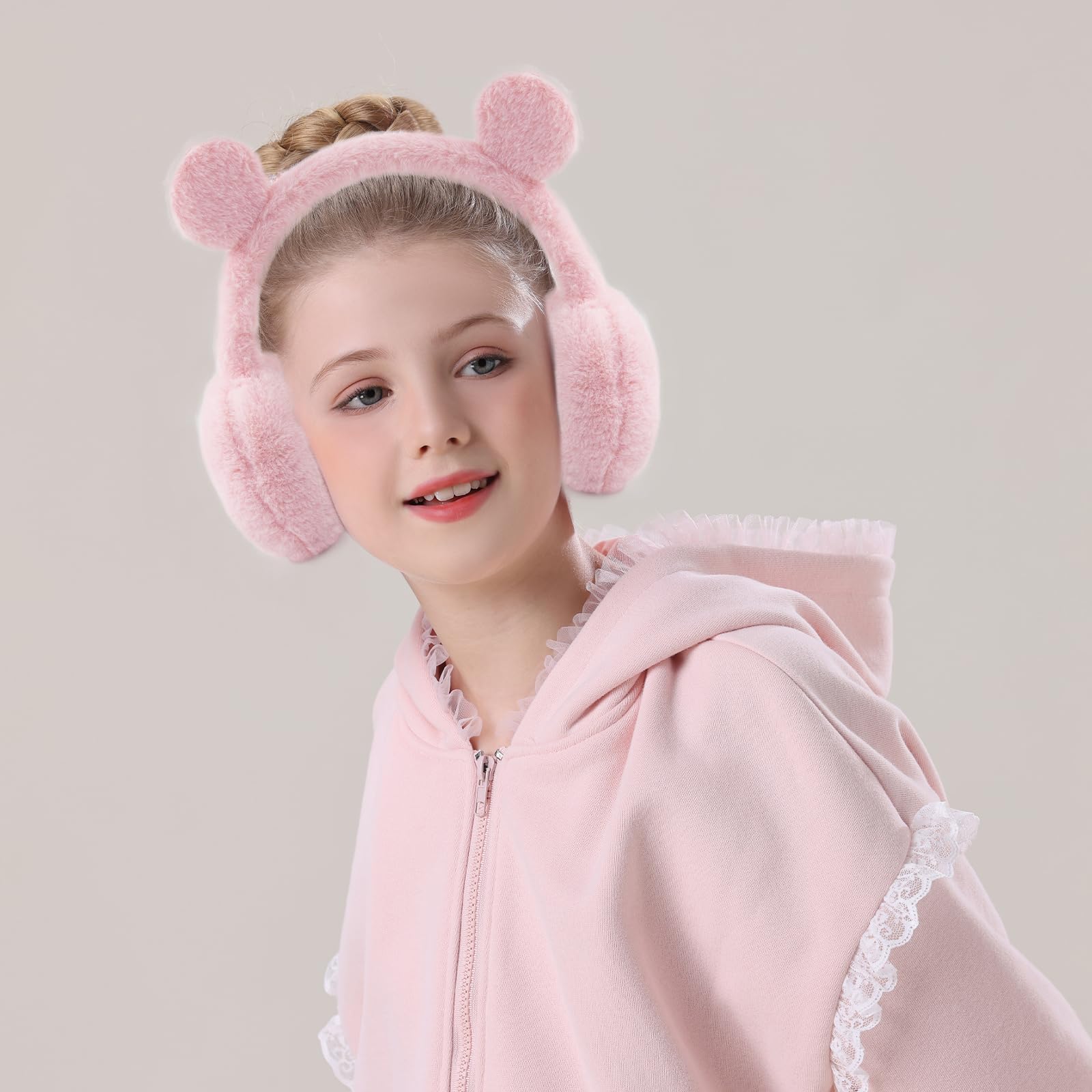 Snapklik.com : XIAOHAWANG Winter Earmuffs For Kids Girl Warm Ear Muffs ...