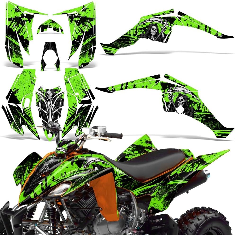 Amazon.com: Wolfcore Decals ATV Graphics Kit: Quad Stickers for Yamaha ...