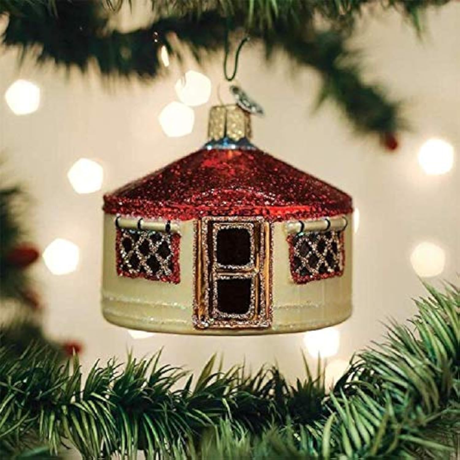 Amazon.com: Old World Christmas Totem Pole Ornament, Multi : Home & Kitchen