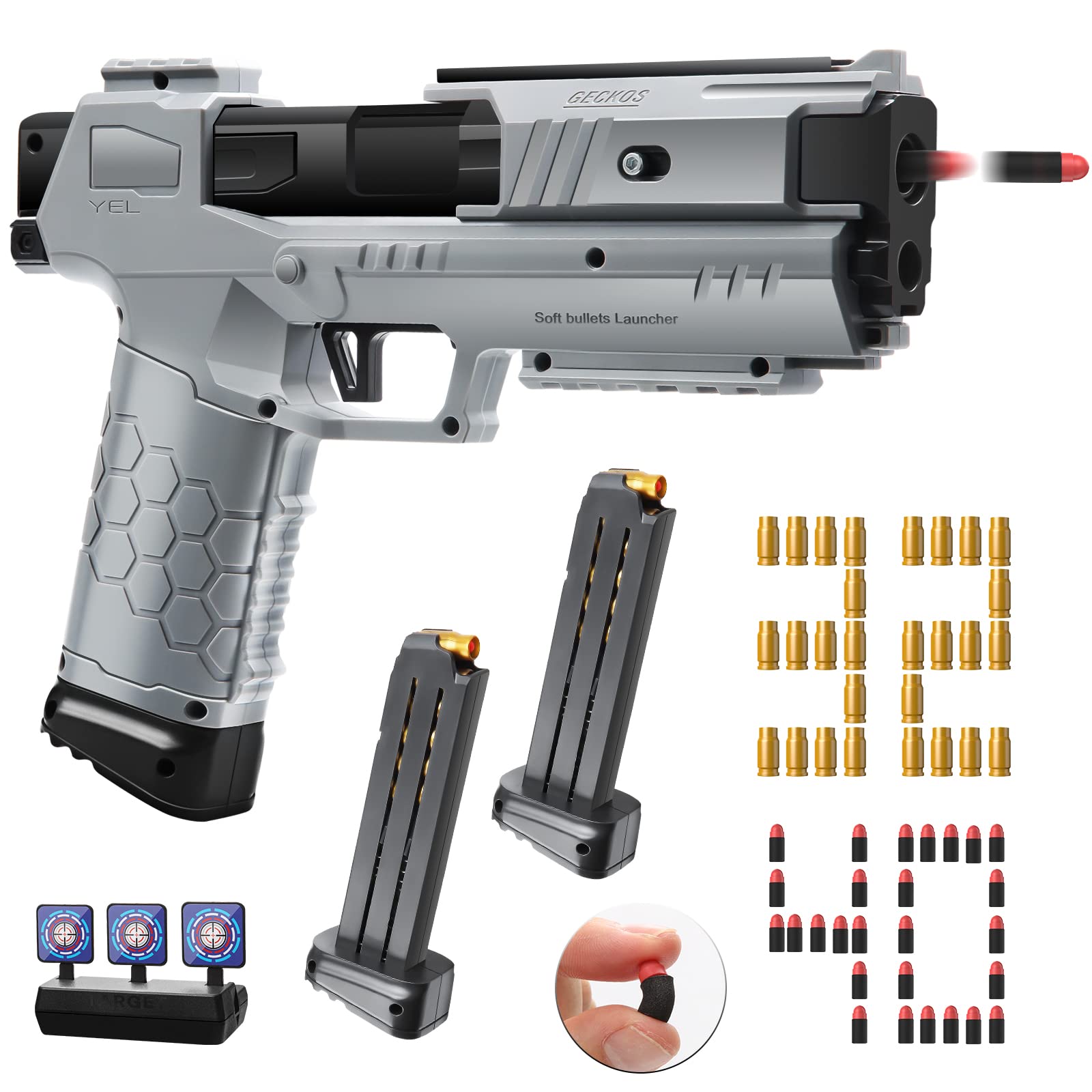 Soft Bullet Shell Ejecting Toy Pistol Foam Bullet Toy Pistol ...