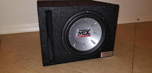 Amazon.com: Bbox Pro-Tuned 10” Single Vented Subwoofer Carpeted ...