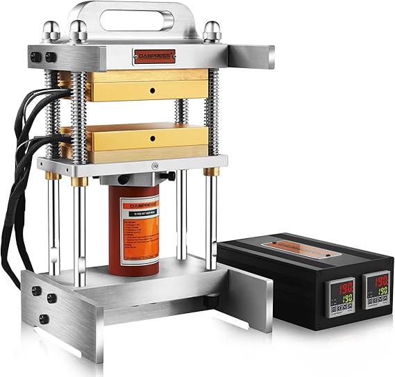 12 Ton Hydraulic Cylinder Heat Press Machine (Latest Version) - Dual ...