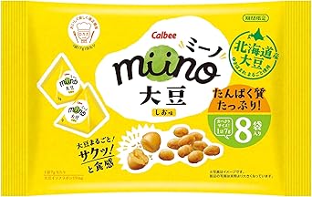 Amazon.co.jp: カルビー miino大豆しお味三角パック 56g : 食品・飲料・お酒