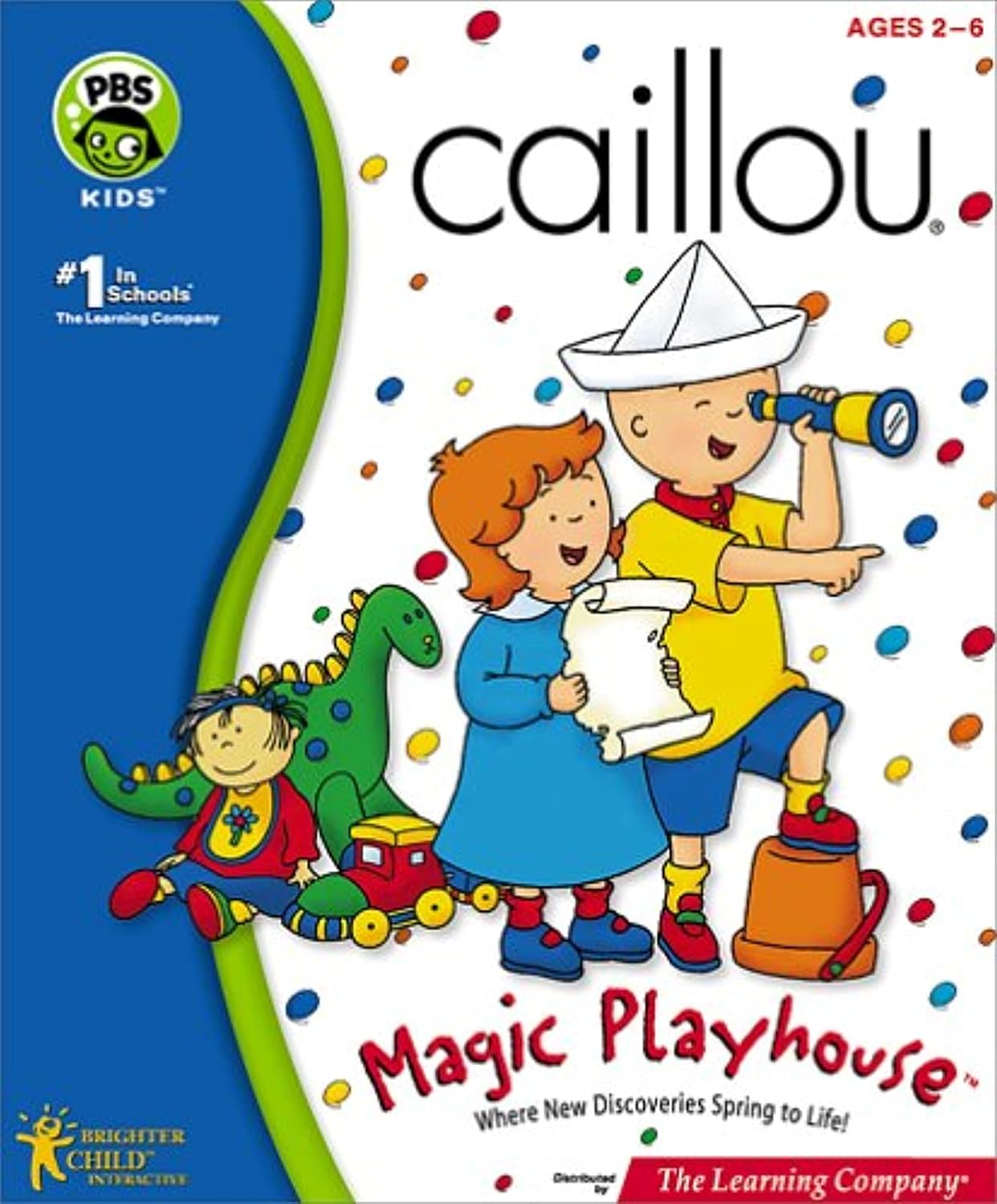 Amazon.com: Caillou Magic Playhouse - PC : Software