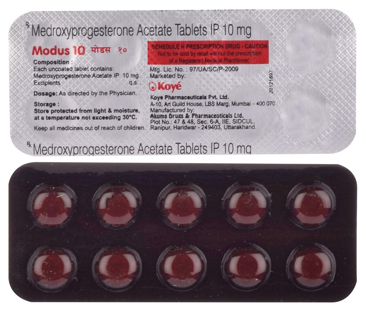 Modus 10 - Strip of 10 Tablets : Amazon.in: Health & Personal Care
