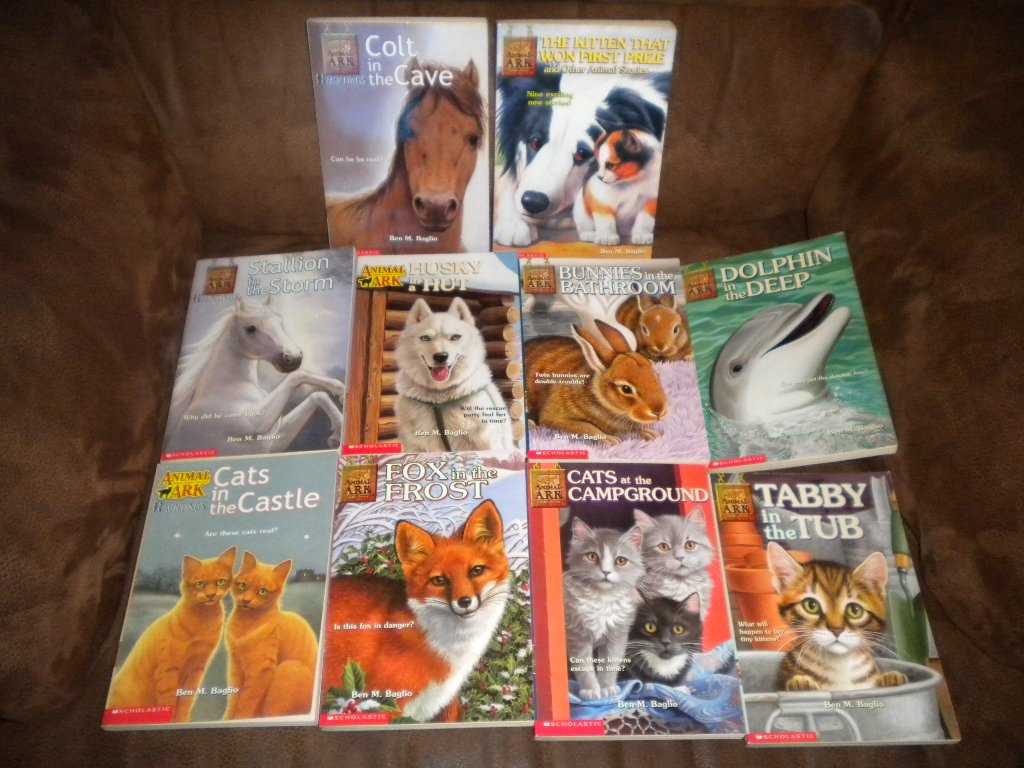 Set of 10 Animal Ark paperbacks ~ Cats at the Campground, Tabby in the ...
