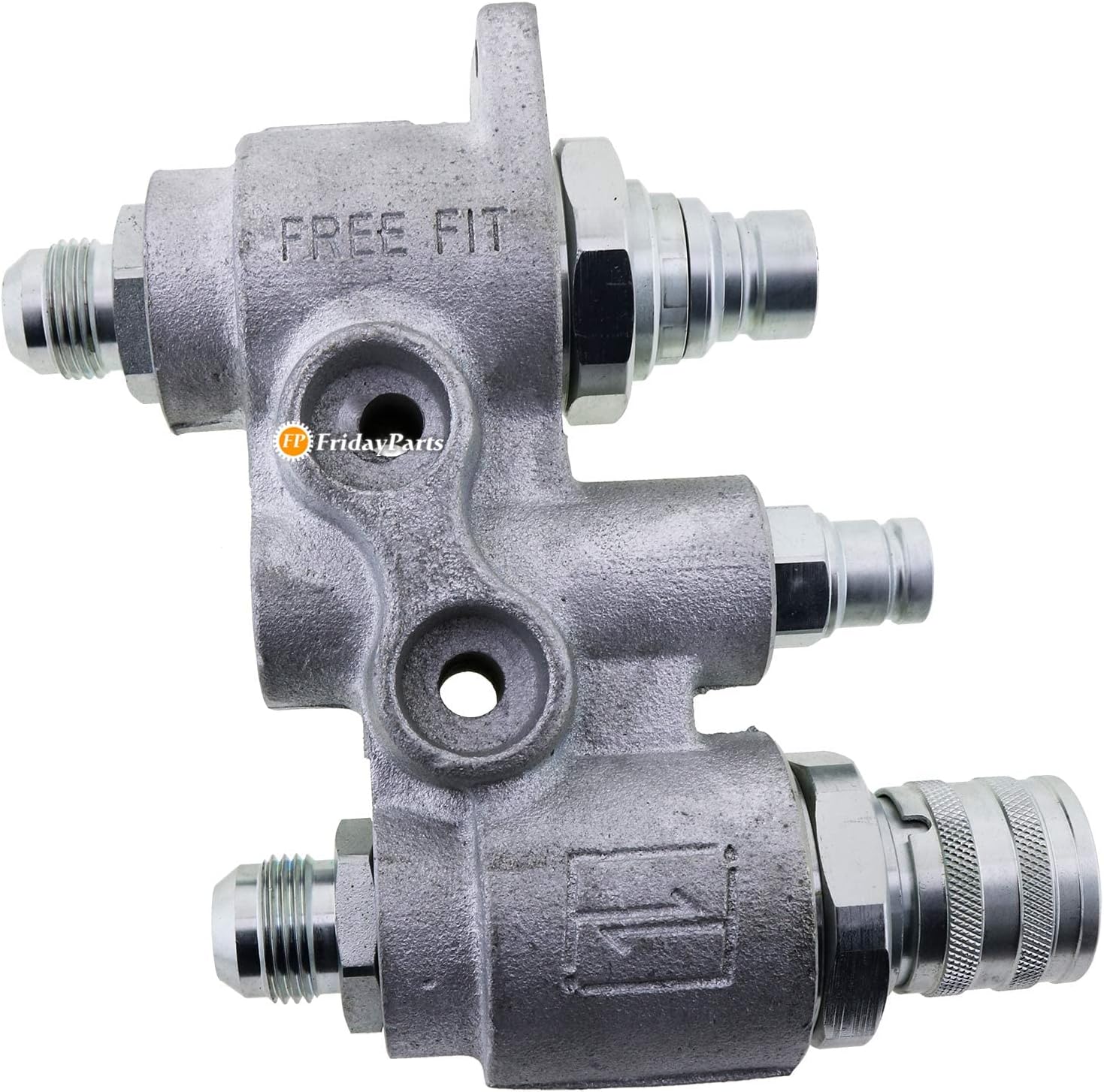 Amazon.com: FridayParts 48mm 4BD4FH Hydraulic Coupler Block 7246783 ...