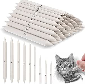 Amazon.com: 108 PCS Blending Stumps and Tortillions Blending Sticks ...