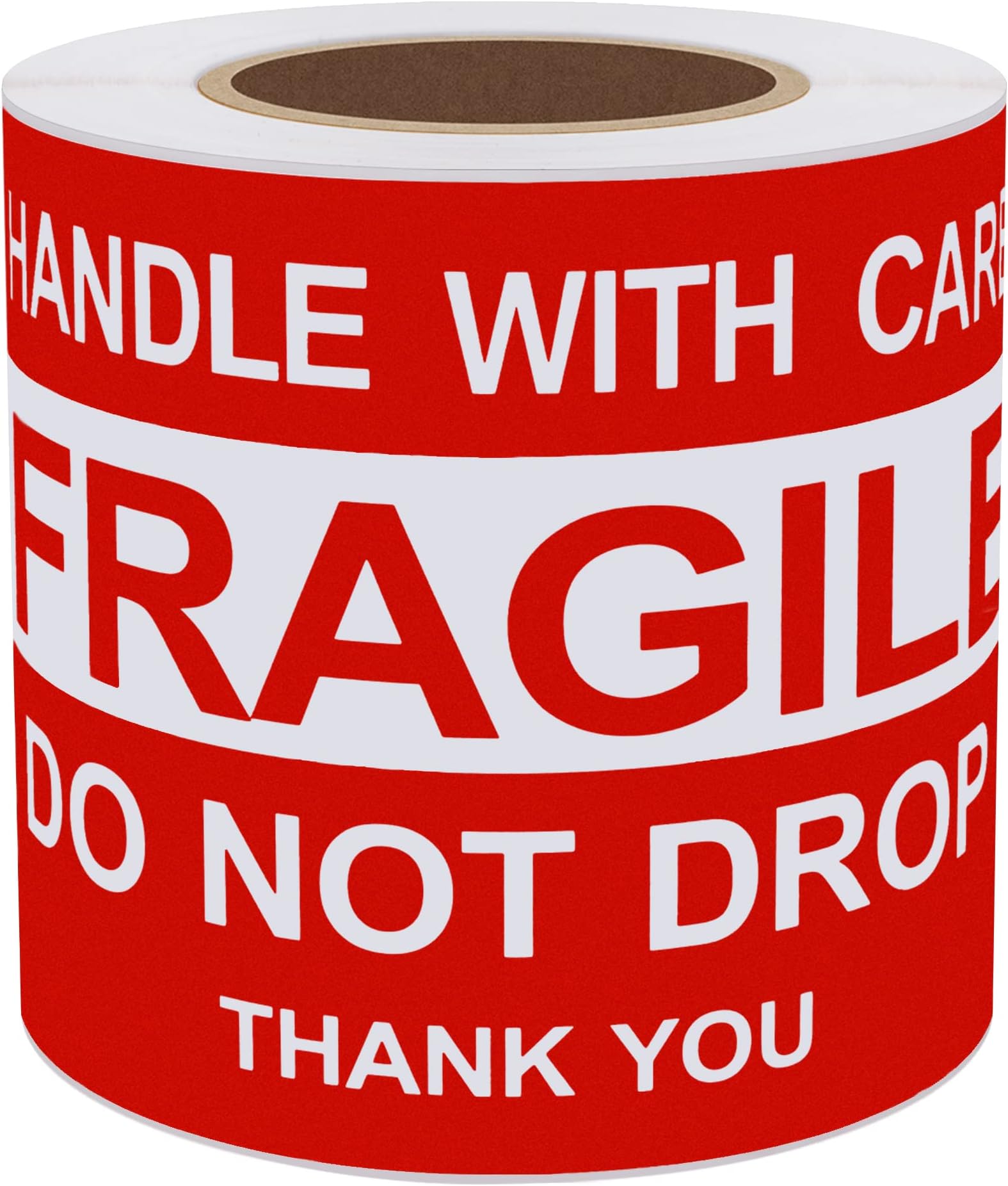 BT-Label 650 Warnetiketten FRAGILE Aufkleber 78 x 36 mm rot/weiß ...