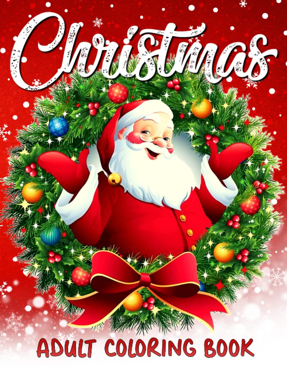 Amazon.com: Christmas Adult Coloring Book: Beautiful Winter Coloring ...