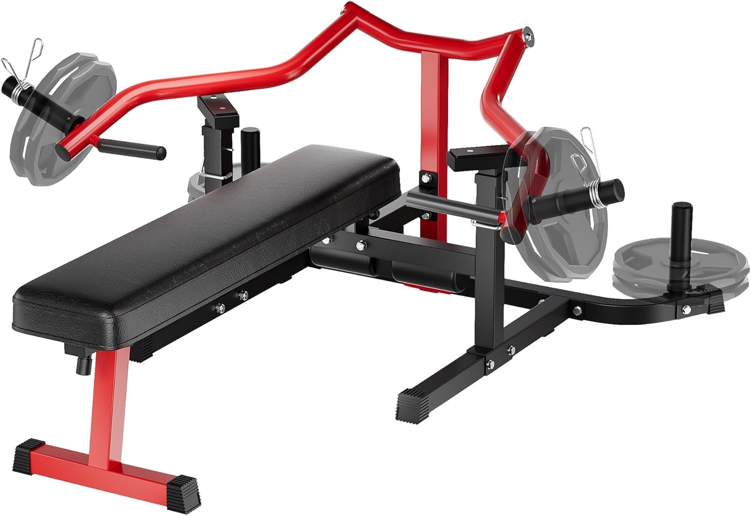 Amazon.com: Chest Press Machine, 1250LBS Multi-Functional Adjustable ...