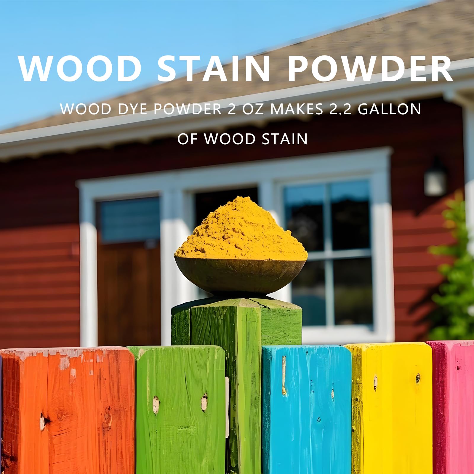 Snapklik.com : GOODTAKE Red Wood Stain Powder, Wood Dye Stain That ...