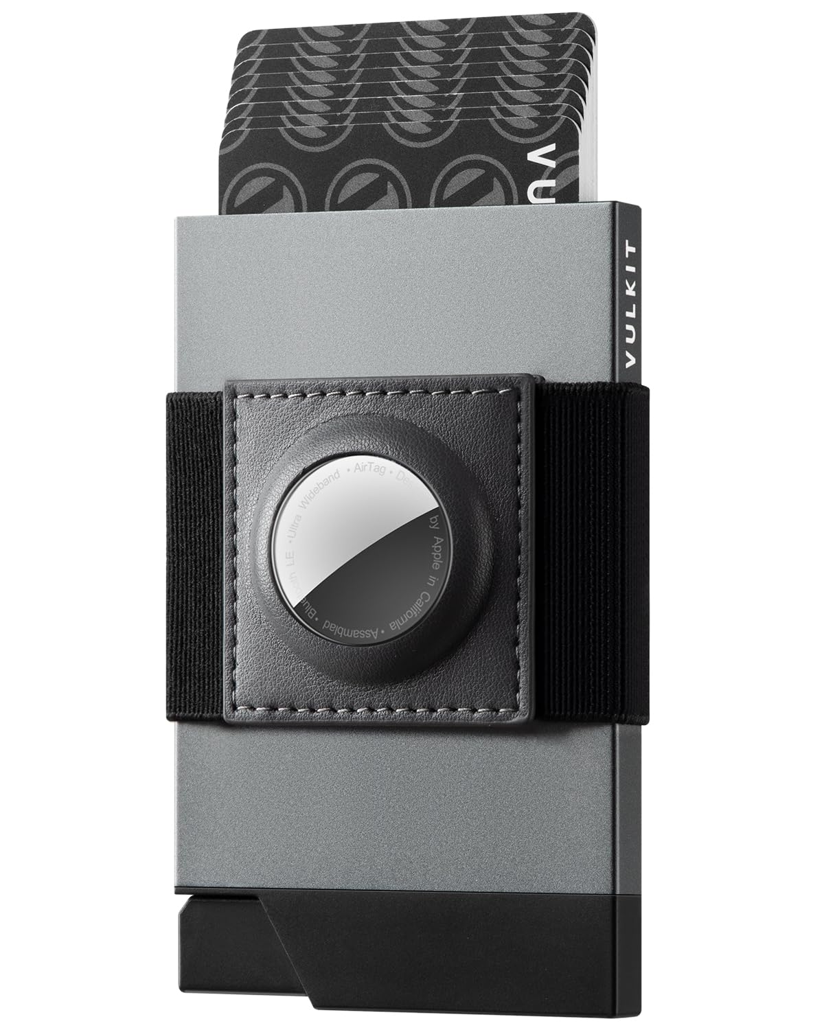 Amazon.com: VULKIT Pop Up Card Holder With AirTag Holder, Slim Aluminum ...