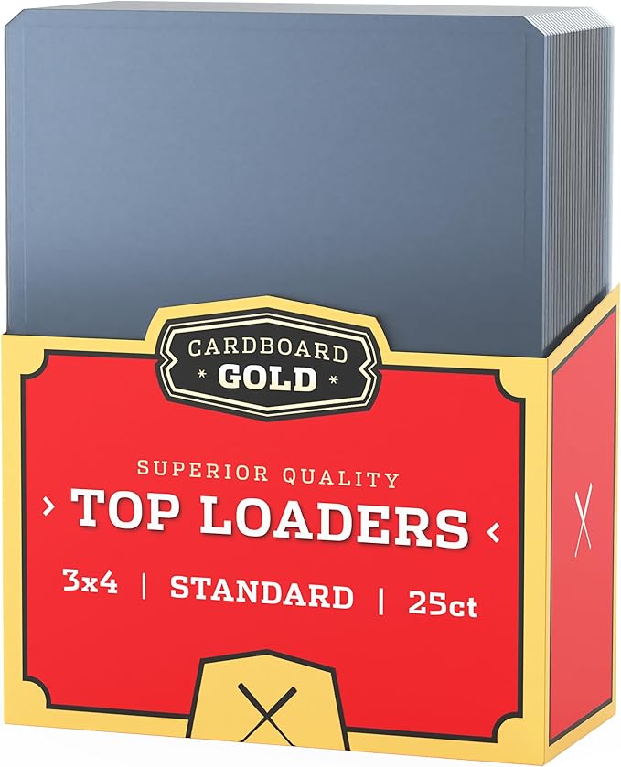 Amazon.com: Cardboard Gold - 35pt Top Loaders for Cards - 25 Count ...