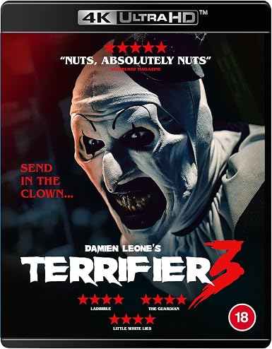 Amazon.com: Terrifier 3 4K UHD [Blu-ray] [Region Free] : David Howard ...