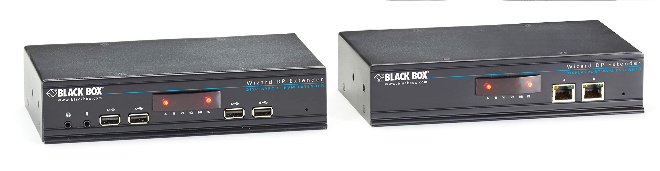 Amazon.com: Black Box Corporation Dual-Head Displayport Kvm Extender ...