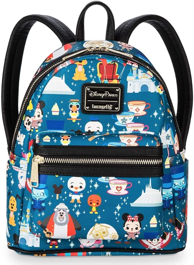 Amazon.com | Disney Parks Attractions Minis Mini Backpack Purse by ...