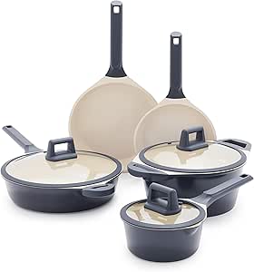 Amazon.com: GreenLife 8 Piece Ceramic Nonstick Cookware Set, Induction ...