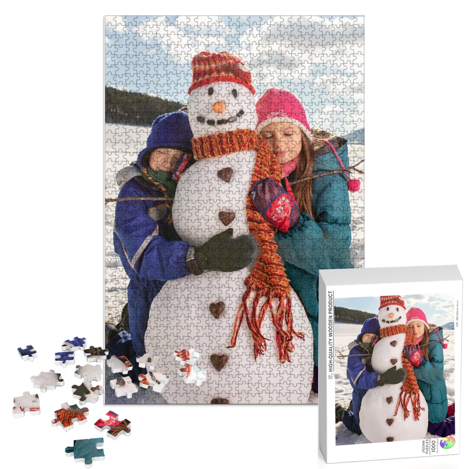 Amazon.com: Custom Puzzle, Personalized Puzzle for Photo 120/200/300 ...