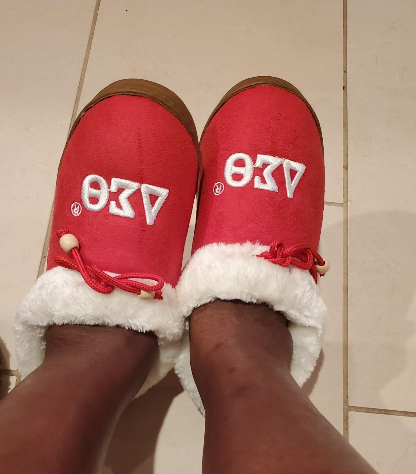 Amazon.com | Delta Sigma Theta Sorority Cozy Slipper Various Sizes ...