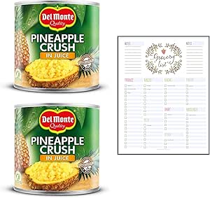 Tinned fruit Bundle which Contains Del Monte Crushed Pineapple In Juice ...