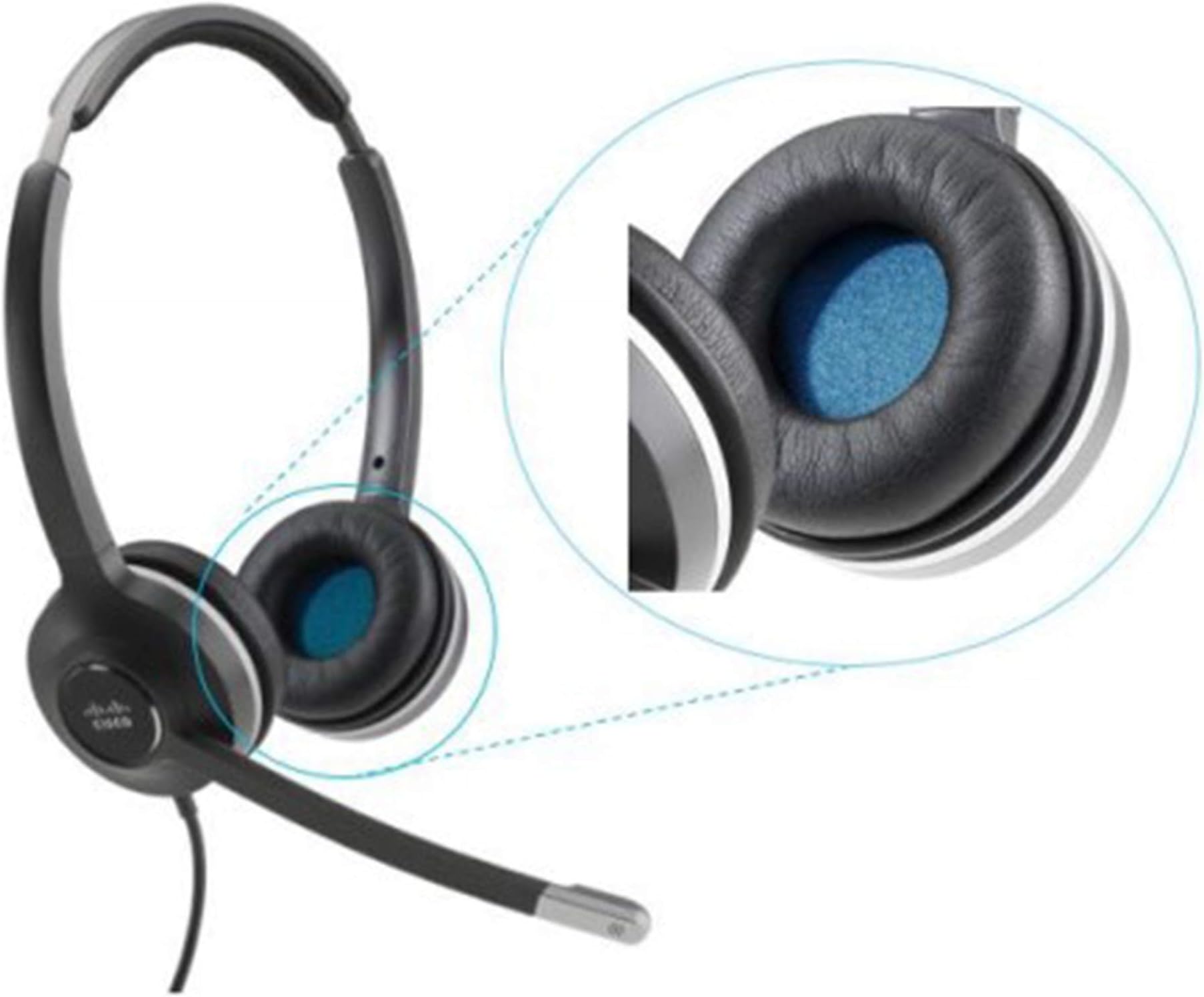 Amazon.com: CISCO Headset 560 Series Replacement Ear Cushions (8 Pieces ...