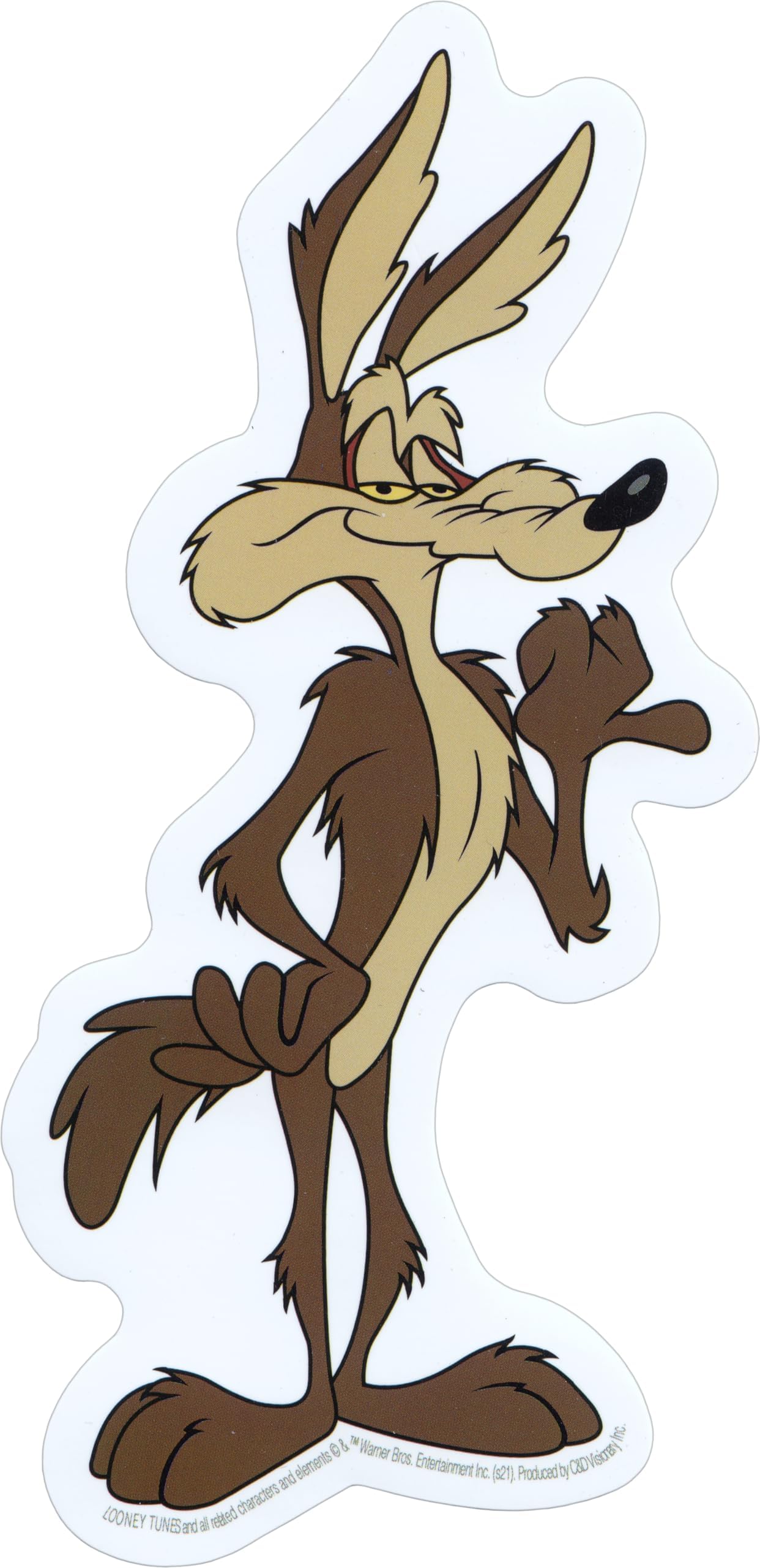 Amazon.com: Looney Tunes - Wile E. Coyote - Die Cut Sticker/Decal ...
