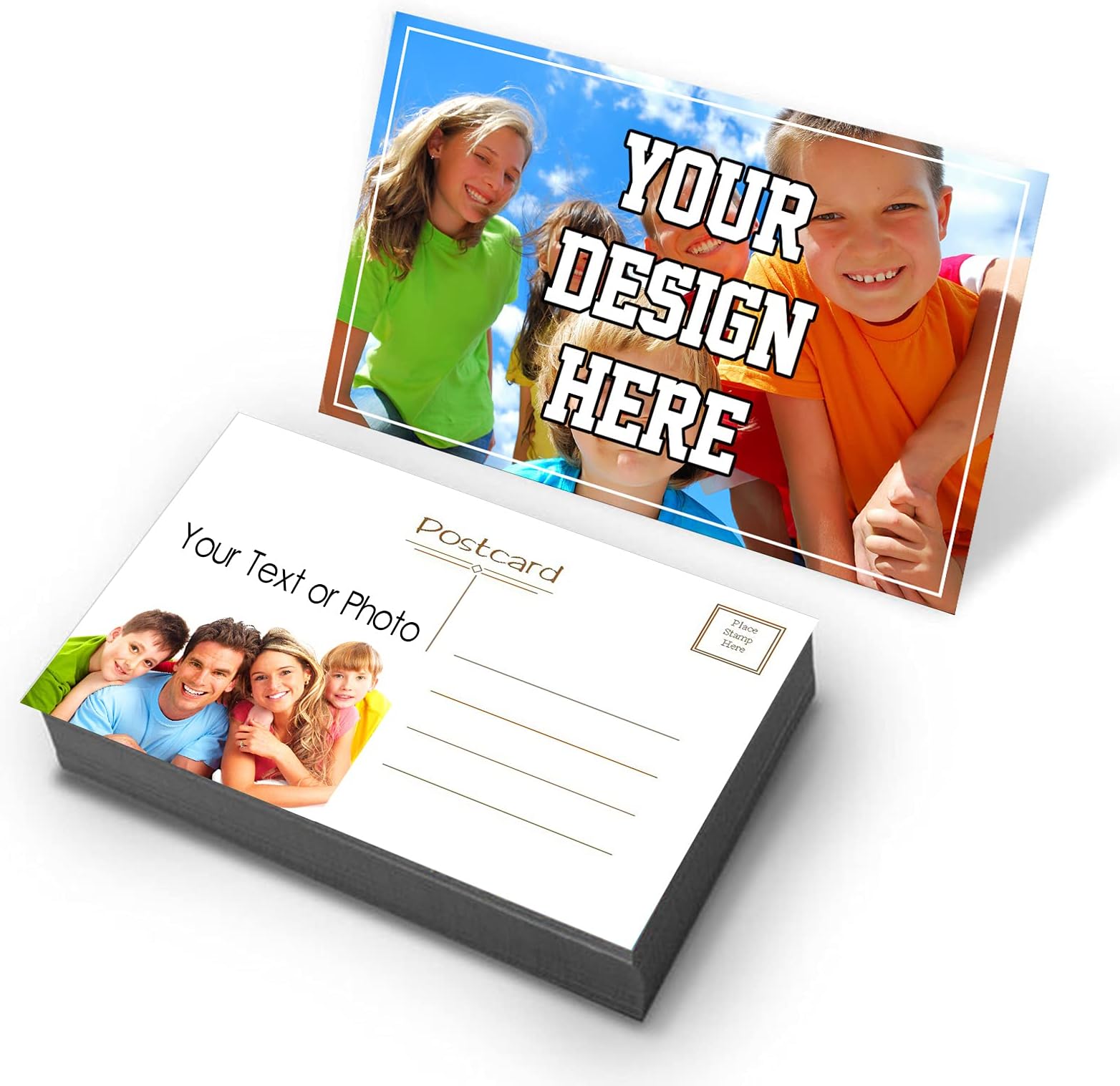 Amazon.com : Cheerly Custom Postcards with PhotoText, Personalized ...