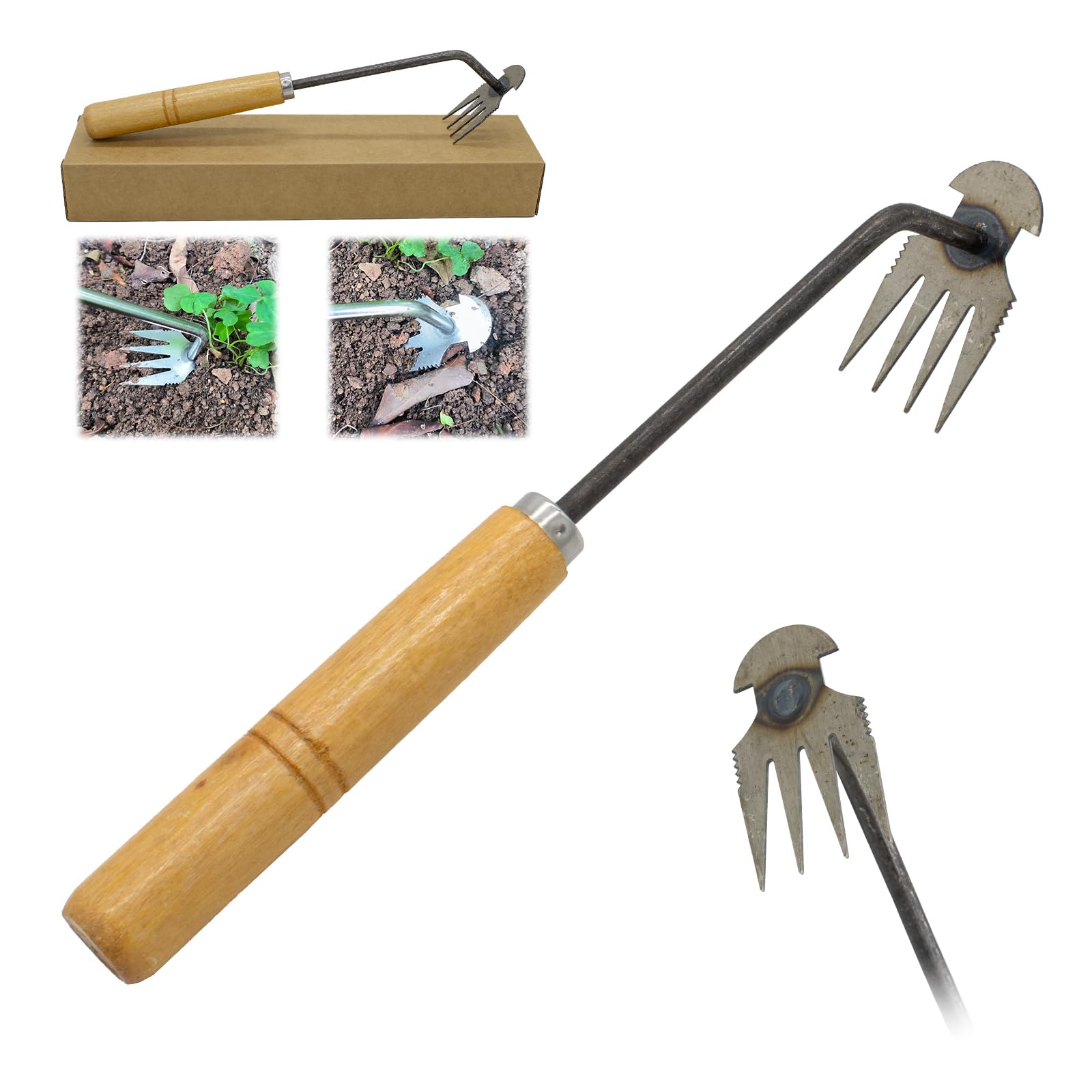 Amazon.com : Weeding Artifact Uprooting Weeding Tool, Garden Weeding ...