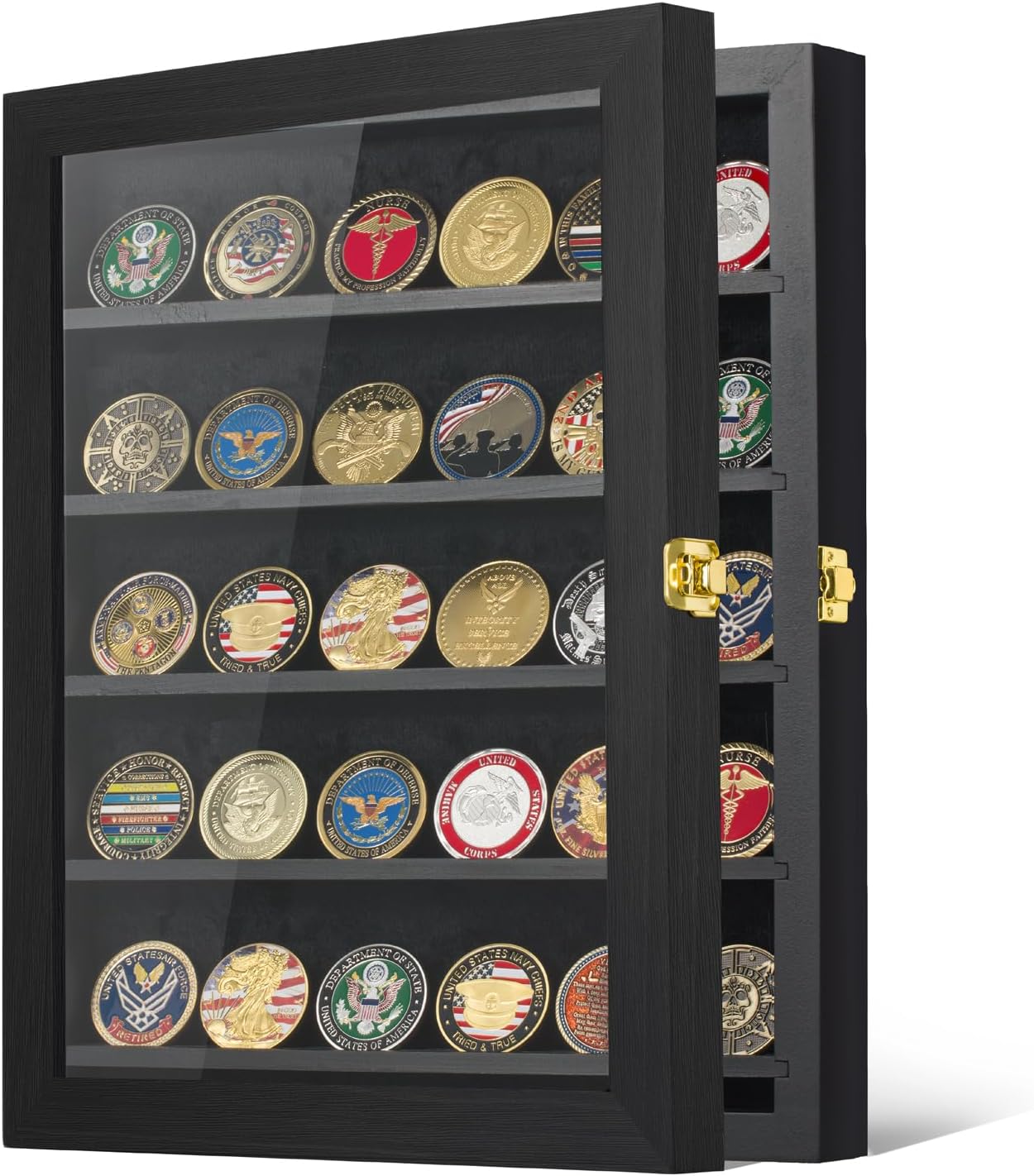 Amazon.com: Poker Chip Display Case Casino Chip Stand Holder Clear ...