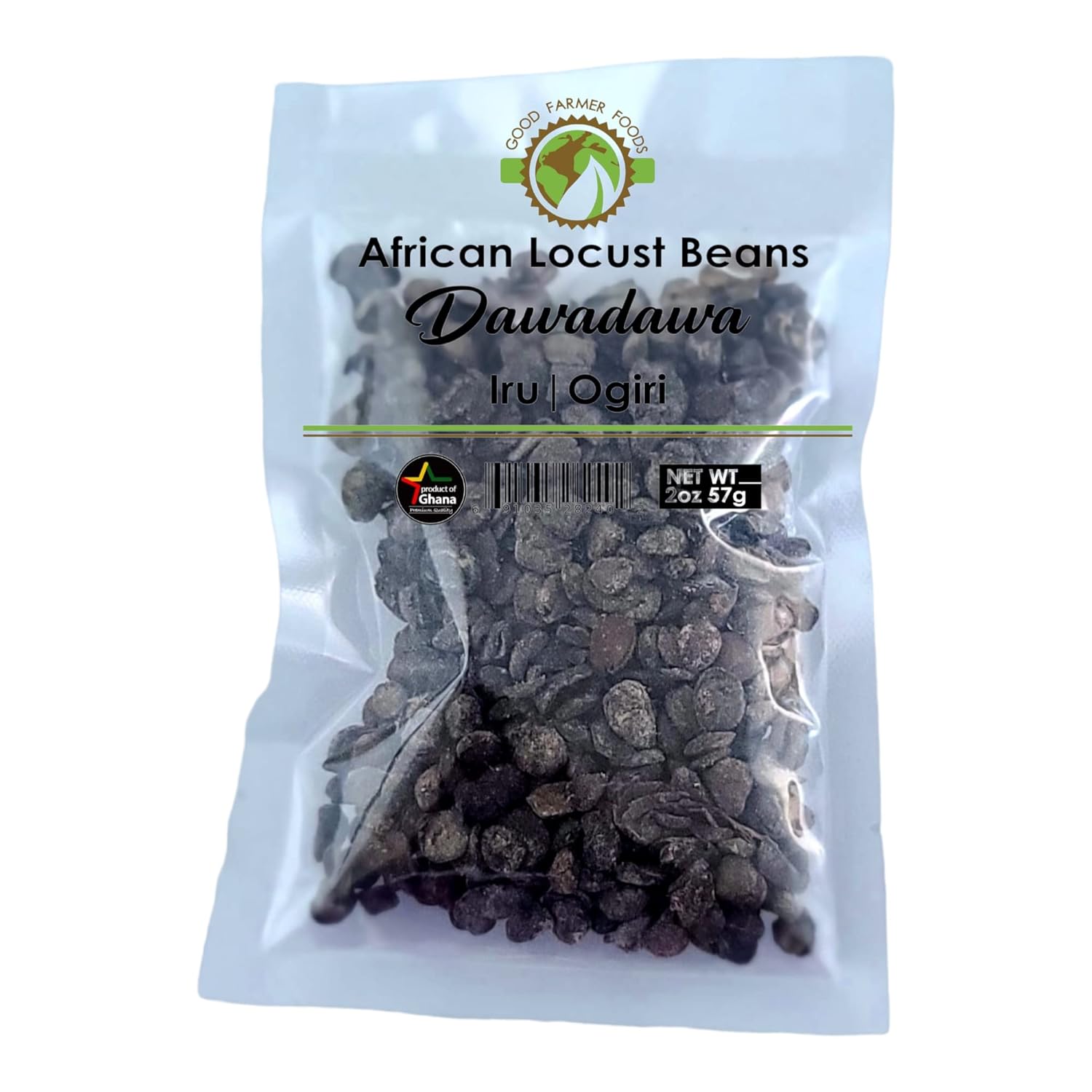 Amazon.com : Good Farmer Foods Dawadawa African Locust Beans Dried ...