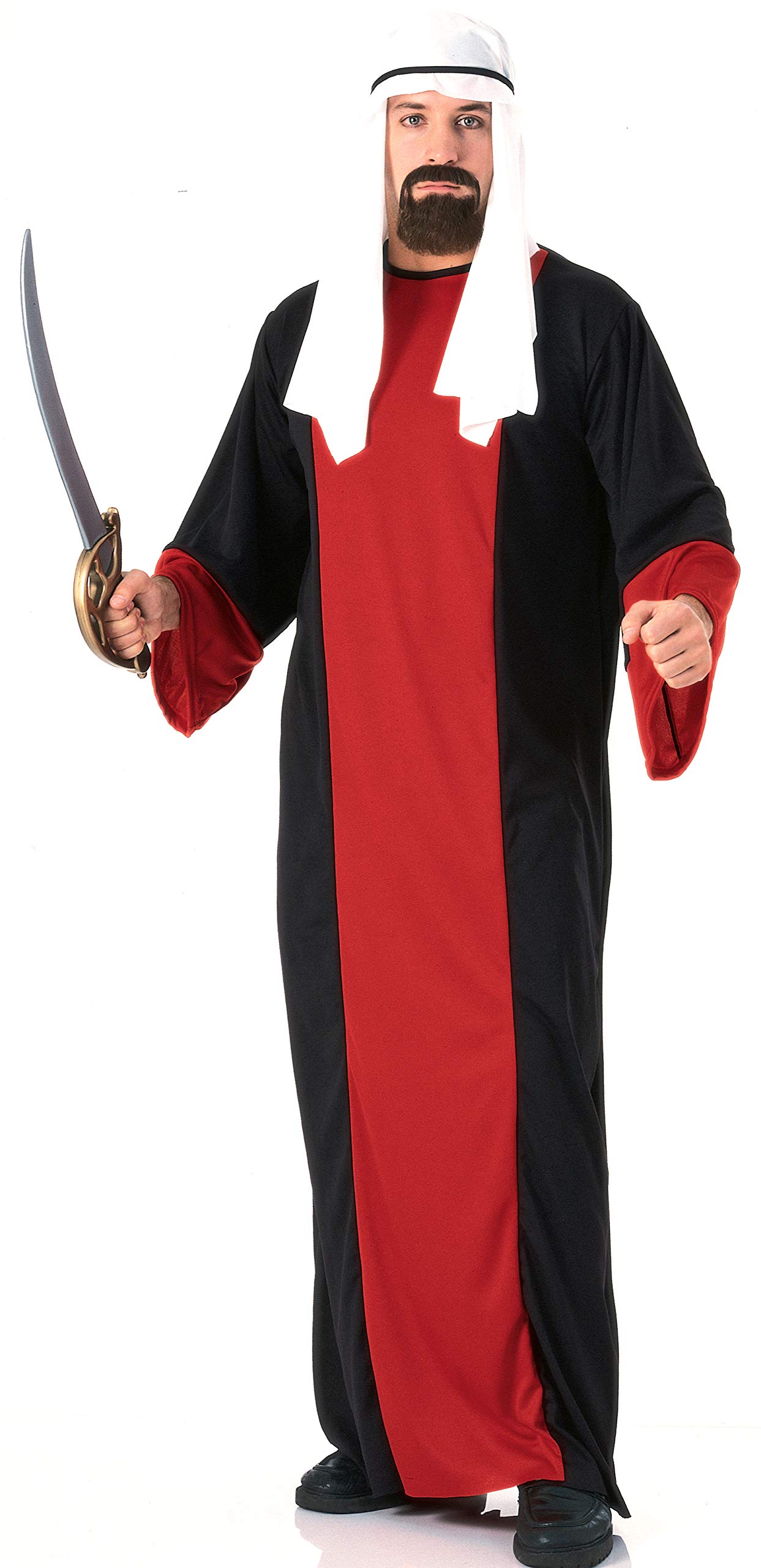 Buy Rubie's Men's Ali Baba Fuller Adult Cut Value Costume, Multi, One ...