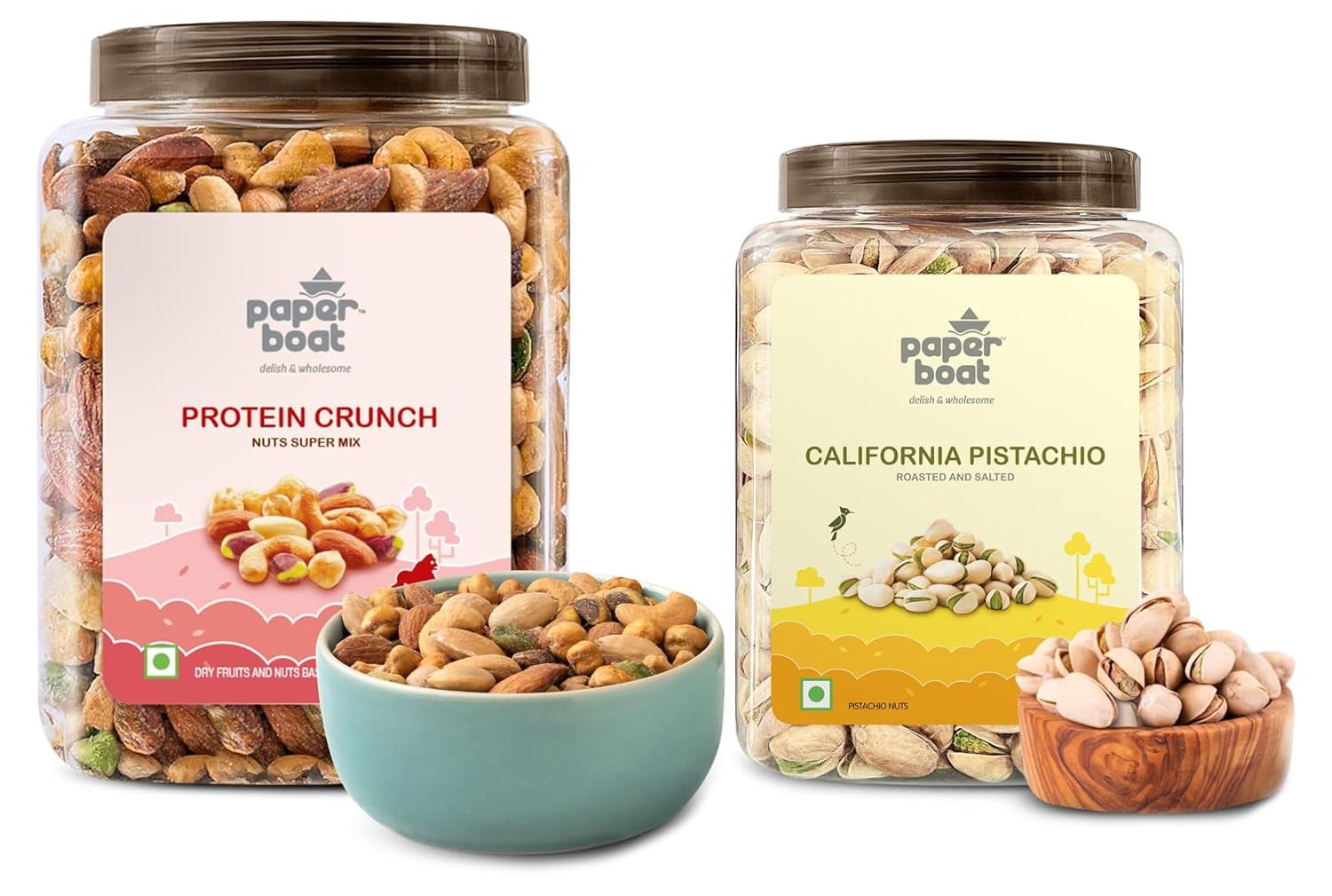 Paper Boat Protein Crunch, Premium Dry Fruit Mix, Healthy Trail Mix ...