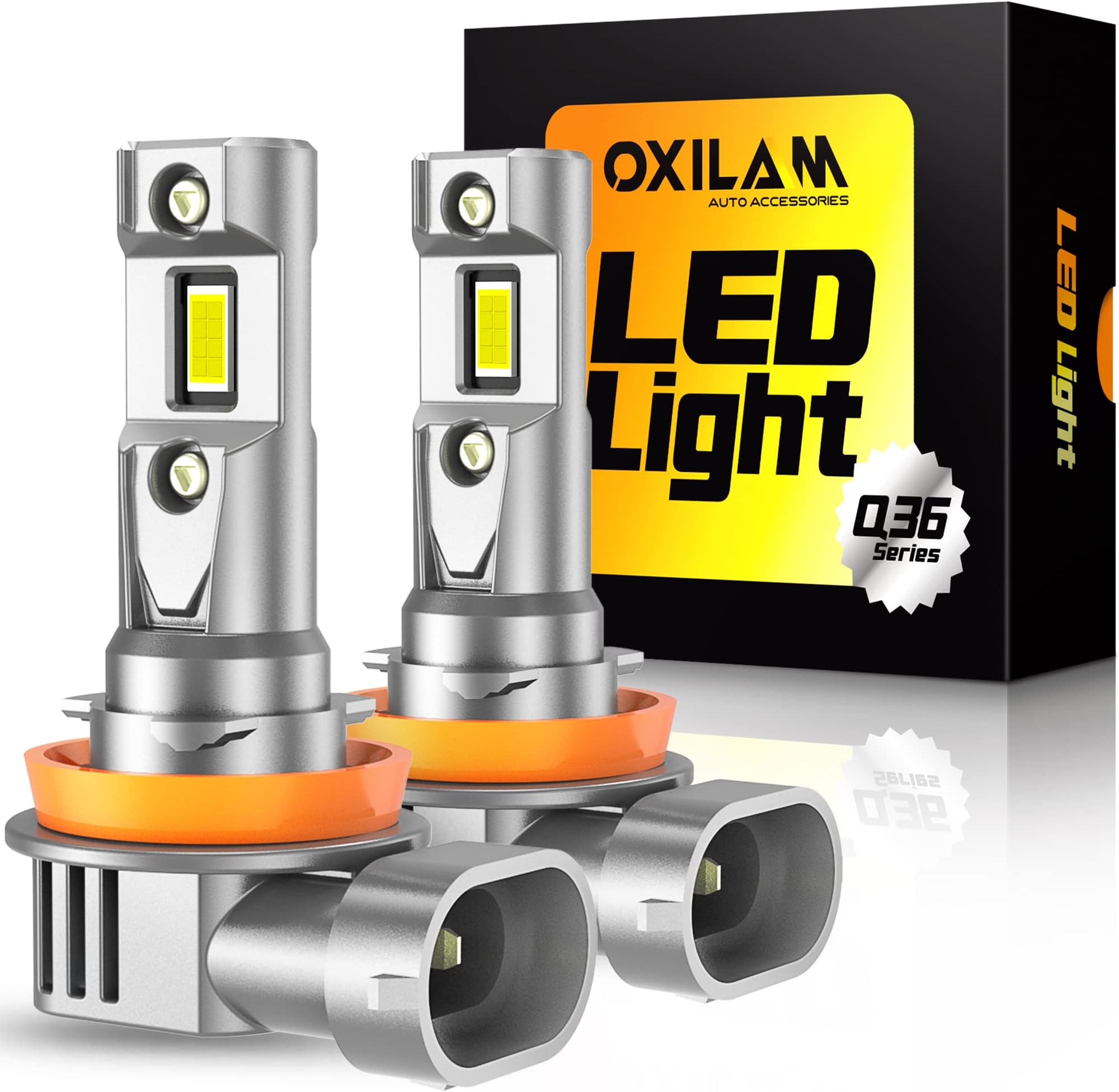 Amazon.com: New Series Osram H11 OEM Halogen Headlight bulbs - 12V 55W ...